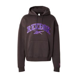 Reebok Sportsweatshirt 'ELLIS' Herren Gr&ouml;&szlig;e L dunkellila / hellpink / schwarz