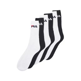 Fila Socken Damen Gr&ouml;&szlig;e 39/42 rot / schwarz / wei&szlig;