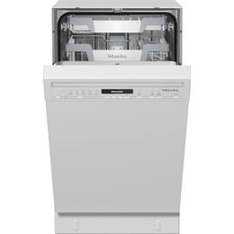 Miele Unterbaugeschirrspüler "G 5740 SCU SL", Energieeffizienz: C (A-G), silber (weiß), B:44,8cm H:80,5cm T:57cm, Geschirrspüler