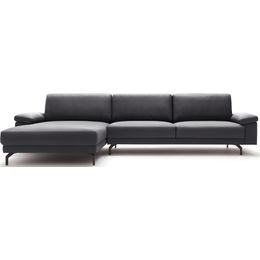 Ecksofa "CR.450 elegantes Designsofa mit hohem Sitzkomfort", schwarz (signalschwarz), B:294cm H:95cm T:178cm, CREATION BY ROLF BENZ, Sofas, Ecksofa