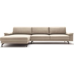 Ecksofa "CR.450 elegantes Designsofa mit hohem Sitzkomfort", beige, B:294cm H:95cm T:178cm, CREATION BY ROLF BENZ, Sofas, Ecksofa