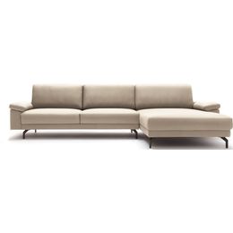 Ecksofa "CR.450 elegantes Designsofa mit hohem Sitzkomfort", beige, B:274cm H:95cm T:178cm, CREATION BY ROLF BENZ, Sofas, Ecksofa