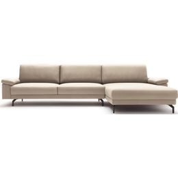 Ecksofa "CR.450 elegantes Designsofa mit hohem Sitzkomfort", beige, B:294cm H:95cm T:178cm, CREATION BY ROLF BENZ, Sofas, Ecksofa