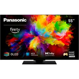 Panasonic OLED-Fernseher "TV-55Z80AEZ", Energieeffizienz: F (A-G), schwarz, 55 ″, Fernseher
