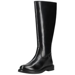 Stiefel Geox "Geox Stiefel Leder", Damen, Gr. 42, schwarz, Leder, Schuhe