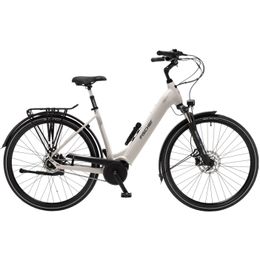FISCHER BIKE E-Bike FISCHER FAHRRAD "CITA 4.3i 630" Gr. 43, beige, Elektrofahrräder, 43cm, 28 Zoll (71,12cm)