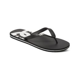 Sandale DC Shoes "Spray", Herren, Gr. 10 (43), schwarz-wei&szlig; (schwarz, schwarz, wei&szlig;), Obermaterial: Synthetikmaterial / Au&szlig;ensohle: EVA, Schuhe Sandale