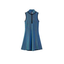 Desigual Kleid Damen Größe 42 blau / hellblau Winterkleid