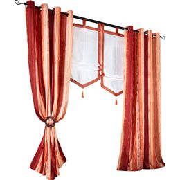 HEINE HOME unisex Dekoschal terracotta Gr&ouml;&szlig;e 145x140 cm
