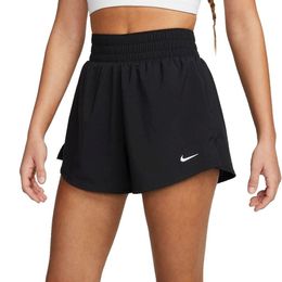 Nike One Dri-FIT High-Waist 3'' 2-in-1 Shorts Bekleidung Damen schwarz