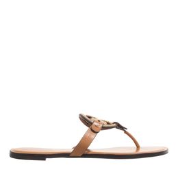 Tory Burch Sandalen - Metal Miller - Gr. 36,5 (EU) - in Braun - f&uuml;r Damen