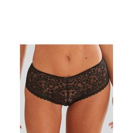 Vivance Panty 'Viola' schwarz Gr. 32/34 für Damen. Mit Spitze, Schleife. Körpernah. Nachhaltig.
