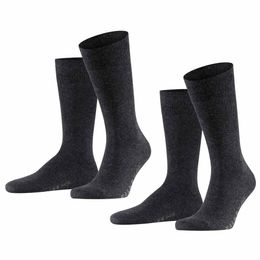 Falke Socken Herren Größe 39/42 graumeliert