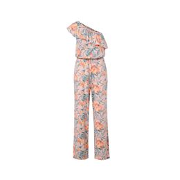 Tchibo - Jumpsuit-Pyjama - Damen - Gr. M - apricot/print