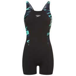 Speedo Sportbadeanzug Damen Größe XXL grün / hellgrün / schwarz