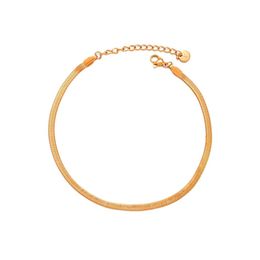 Kim Johanson Bracelet 'Schlangenkette' female Gold size 16 - 21 cm