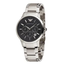 Emporio Armani Uhr Herren Größe One Size schwarz / silber