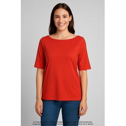 Lauren by Ralph Lauren Lauren Ralph Lauren T-Shirt Damen Größe M Second Hand rot