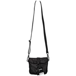 FREDsBRUDER Handtasche klein Leder Damen Größe One Size Second Hand schwarz