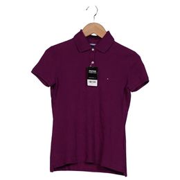 Tommy Hilfiger Poloshirt Damen Größe XS Second Hand lila