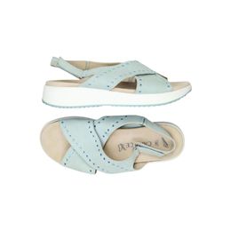 Caprice Sandalen Damen Gr&ouml;&szlig;e 38 Second Hand hellblau
