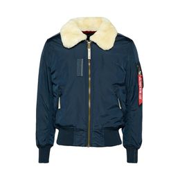 Alpha Industries Between-Season Jacket 'Injector III' male Blue size XXL
