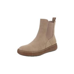 Ital-Design Chelsea Boots Damen Größe 39 hellbraun Winterschuhe