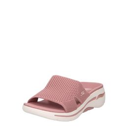 Skechers Pantolette Damen Gr&ouml;&szlig;e 40 rosa / wei&szlig;
