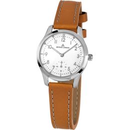 Jacques Lemans Uhr Damen Größe One Size hellbraun / silber