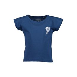 Blue Seven T-Shirt M&auml;dchen Gr&ouml;&szlig;e 122 marine / taubenblau / silber / wei&szlig;