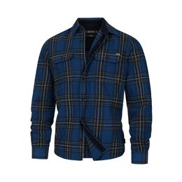 INDICODE Jeans Button Up Shirt male Blue size M