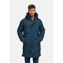INDICODE Jeans Winter Coat 'Studs' male Blue size S