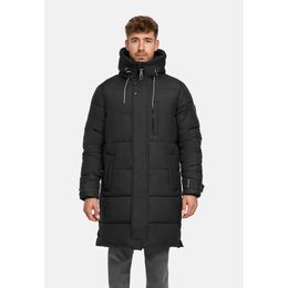 INDICODE JEANS Winterjacke 'Studs' Herren Größe XL schwarz