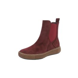 Ital-Design Chelsea Boots Damen Größe 40 weinrot Winterschuhe