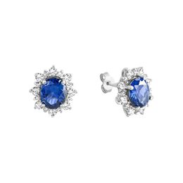 Firetti Earrings female Blue, Silver size One Size