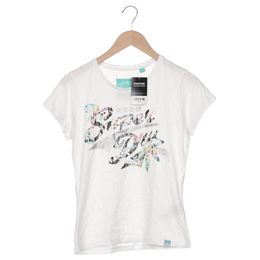Superdry & Co T-Shirt Damen Gr&ouml;&szlig;e L Second Hand wei&szlig;