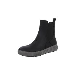 Ital-Design Stiefelette Damen Gr&ouml;&szlig;e 40 dunkelgrau / schwarz Winterschuhe