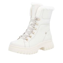 Rieker Sport Schnürstiefelette 'Evolution' Damen Größe 40 weiß Winterschuhe