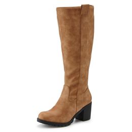 Lascana Stiefel Damen Gr&ouml;&szlig;e 37 camel Winterschuhe