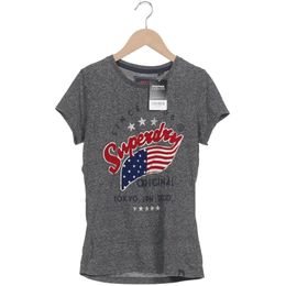 Superdry & Co T-Shirt Damen Gr&ouml;&szlig;e L Second Hand grau