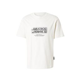 Jack & Jones JACK & JONES T-Shirt 'JCOLido' Herren Gr&ouml;&szlig;e L pastellgelb / schwarz