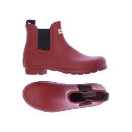Hunter Stiefelette Damen Größe 39 Second Hand rot