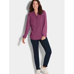 GOLDNER Bluse Damen Gr&ouml;&szlig;e S/M beere