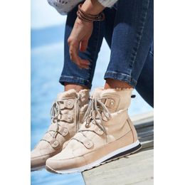 Vivance Lace-Up Boots female Beige size 39
