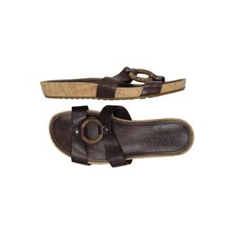 Timberland Sandalen Damen Gr&ouml;&szlig;e 38 Second Hand braun