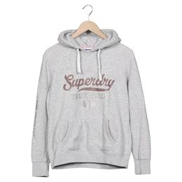 Superdry Kapuzenpullover Damen Größe L Second Hand grau