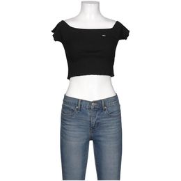 Tommy Jeans T-Shirt Damen Gr&ouml;&szlig;e XS Second Hand schwarz