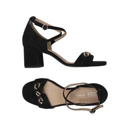 COX Sandalen Damen Gr&ouml;&szlig;e 40 Second Hand schwarz
