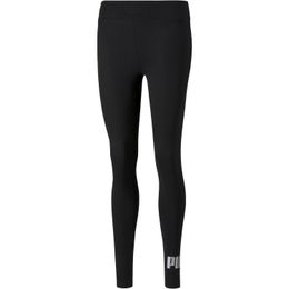 Puma Essentiell Leggings Damen - schwarz - Gr. S - Baumwolle/Elastan