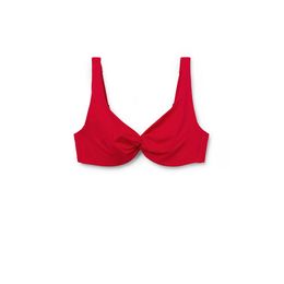 CALZEDONIA Bikinitop 'INDONESIA' Damen Gr&ouml;&szlig;e 85/95 rotmeliert
